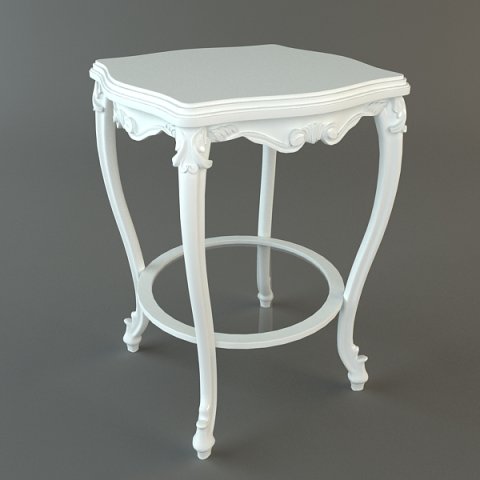 antique table 3D Model in Table 3DExport