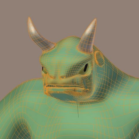project minotaur basic version 3D Model in Fantasy 3DExport