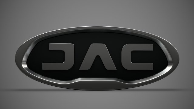 jac logo 3D Model in Royal Cars 3DExport