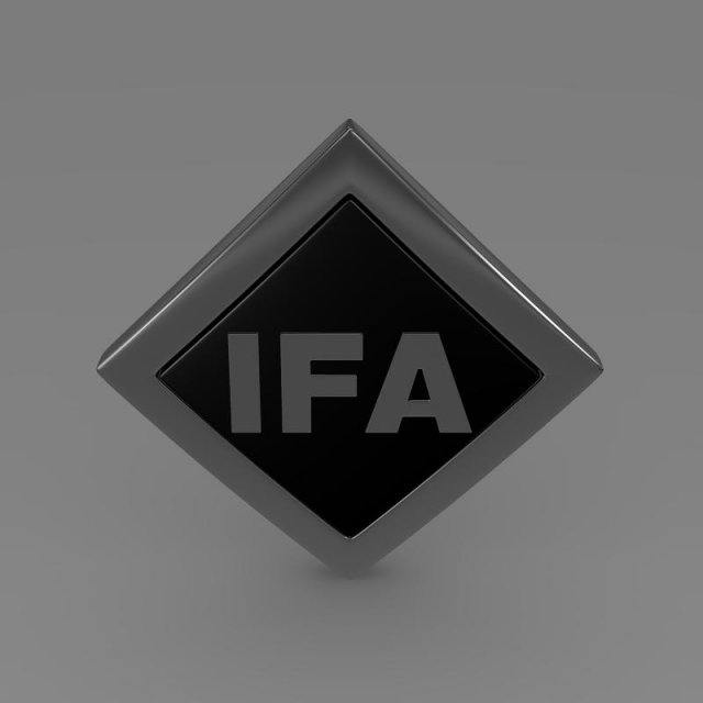 ifa logo 3D Model in Parts of auto 3DExport