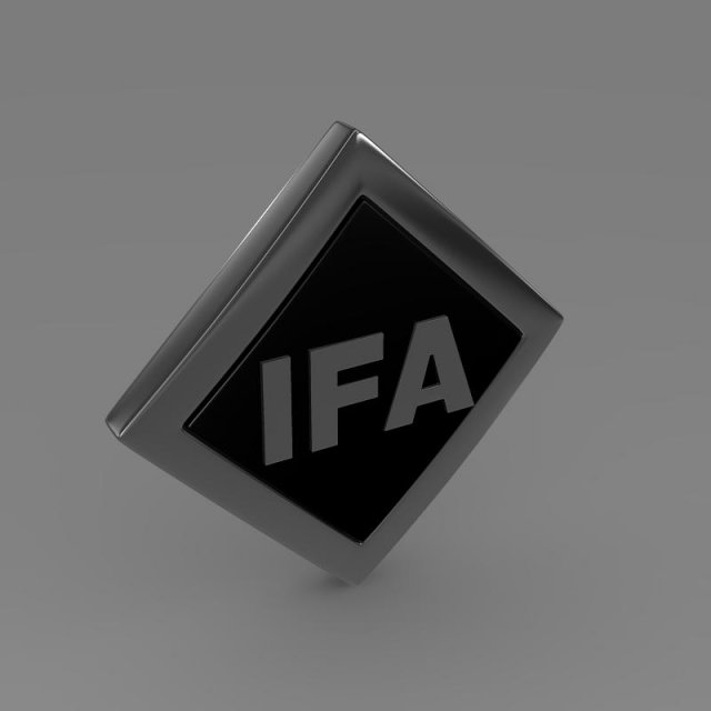 ifa logo 3D Model in Parts of auto 3DExport