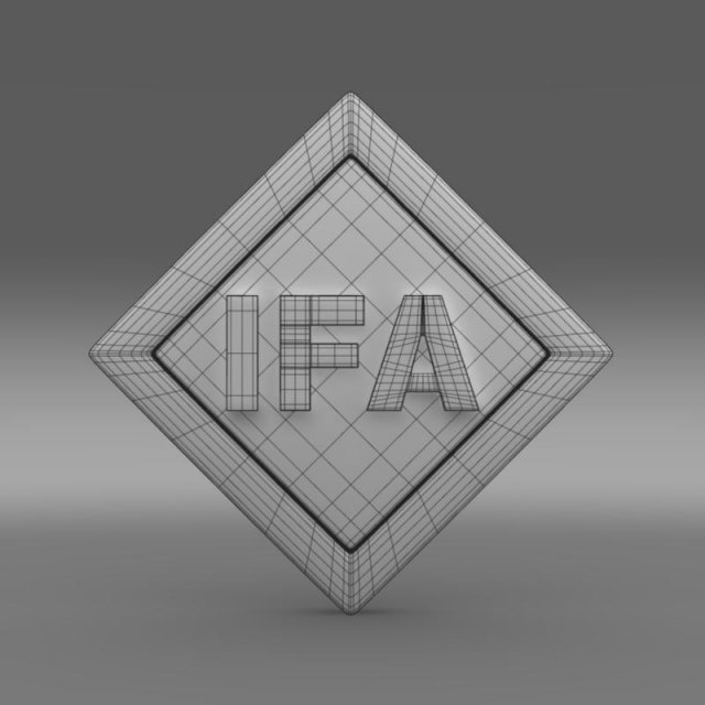ifa logo 3D Model in Parts of auto 3DExport