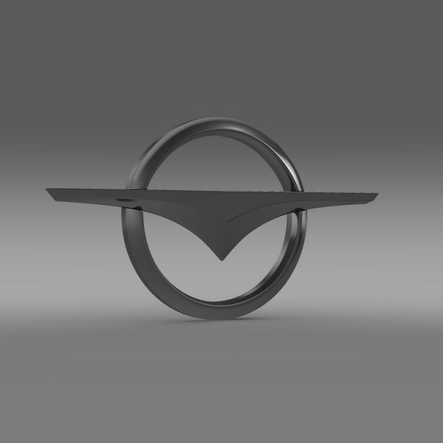 haima logo 3D Model in Parts of auto 3DExport