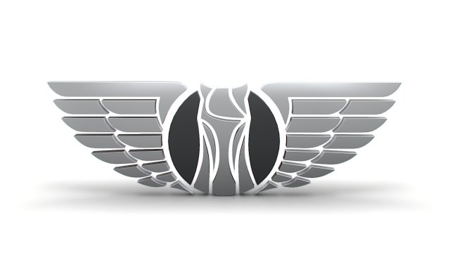 LEVC logo 3D Model in Parts of auto 3DExport