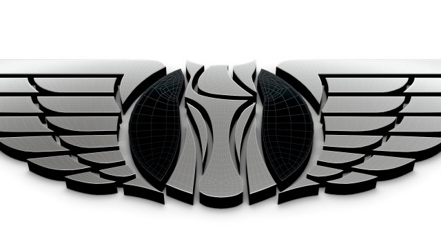 LEVC logo 3D Model in Parts of auto 3DExport