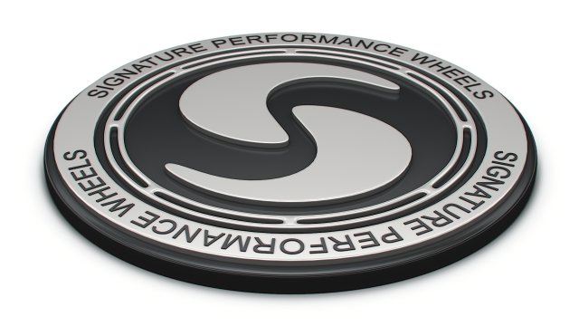 Signature Performance logo 3D Model in Parts of auto 3DExport