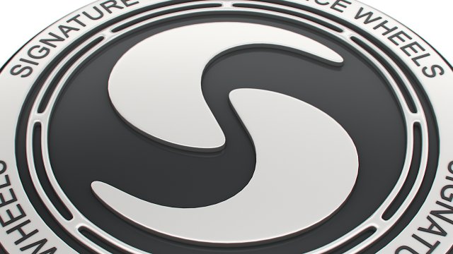 Signature Performance logo 3D Model in Parts of auto 3DExport