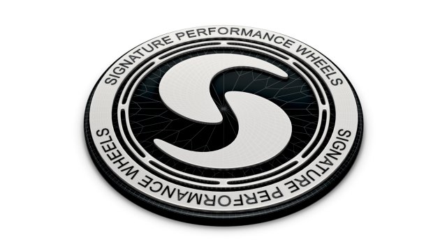 Signature Performance logo 3D Model in Parts of auto 3DExport