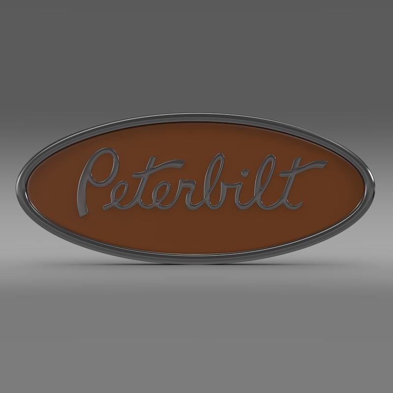 peterbilt logo 3D Models in Parts of auto 3DExport