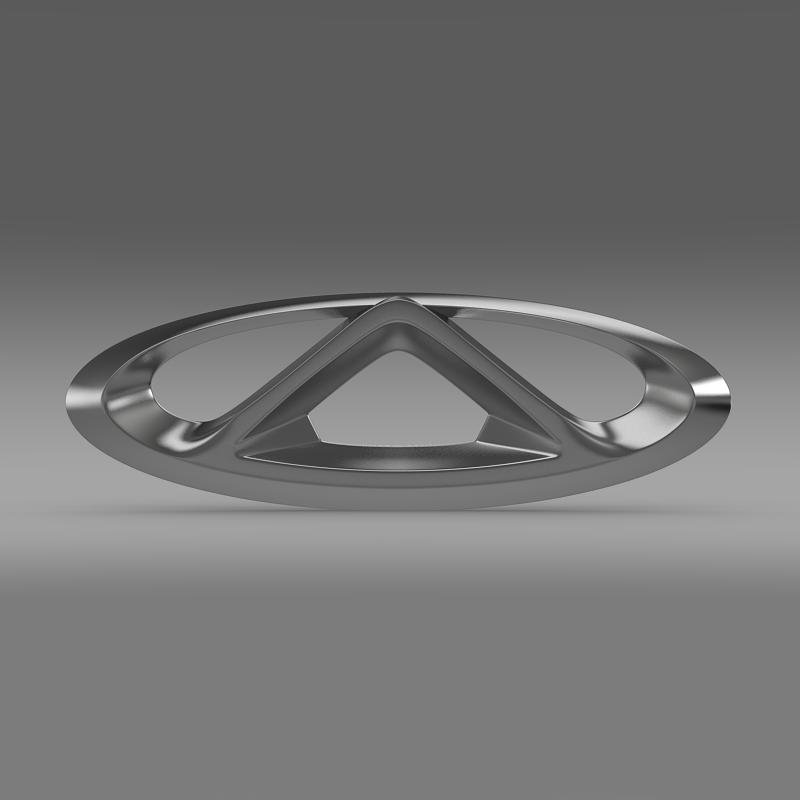 chery new logo 3D Models in Parts of auto 3DExport