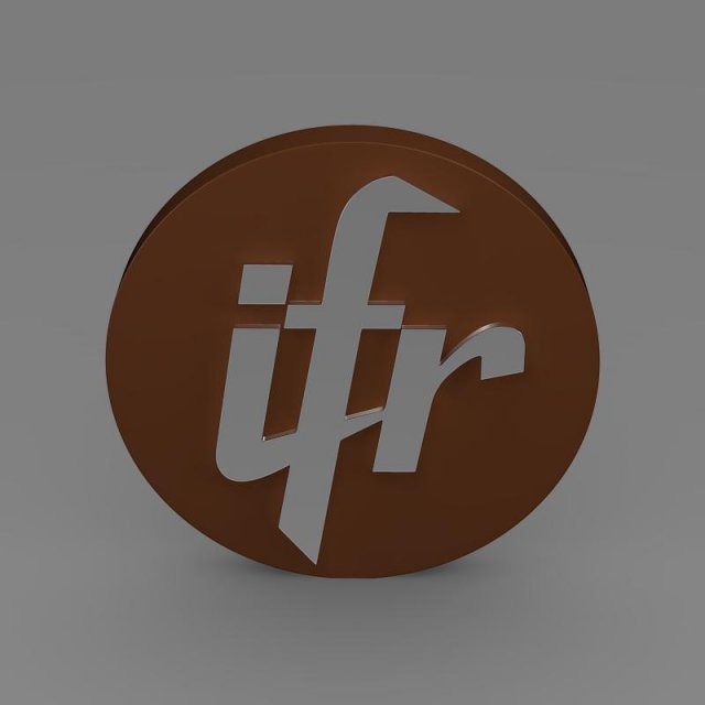 ifr automotive logo 3D Model in Parts of auto 3DExport