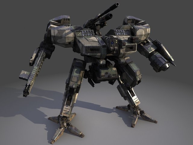 robot f 3D Model in Robot 3DExport