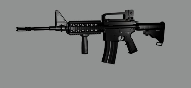 m4 carbine 3D Model in Assault Rifles 3DExport