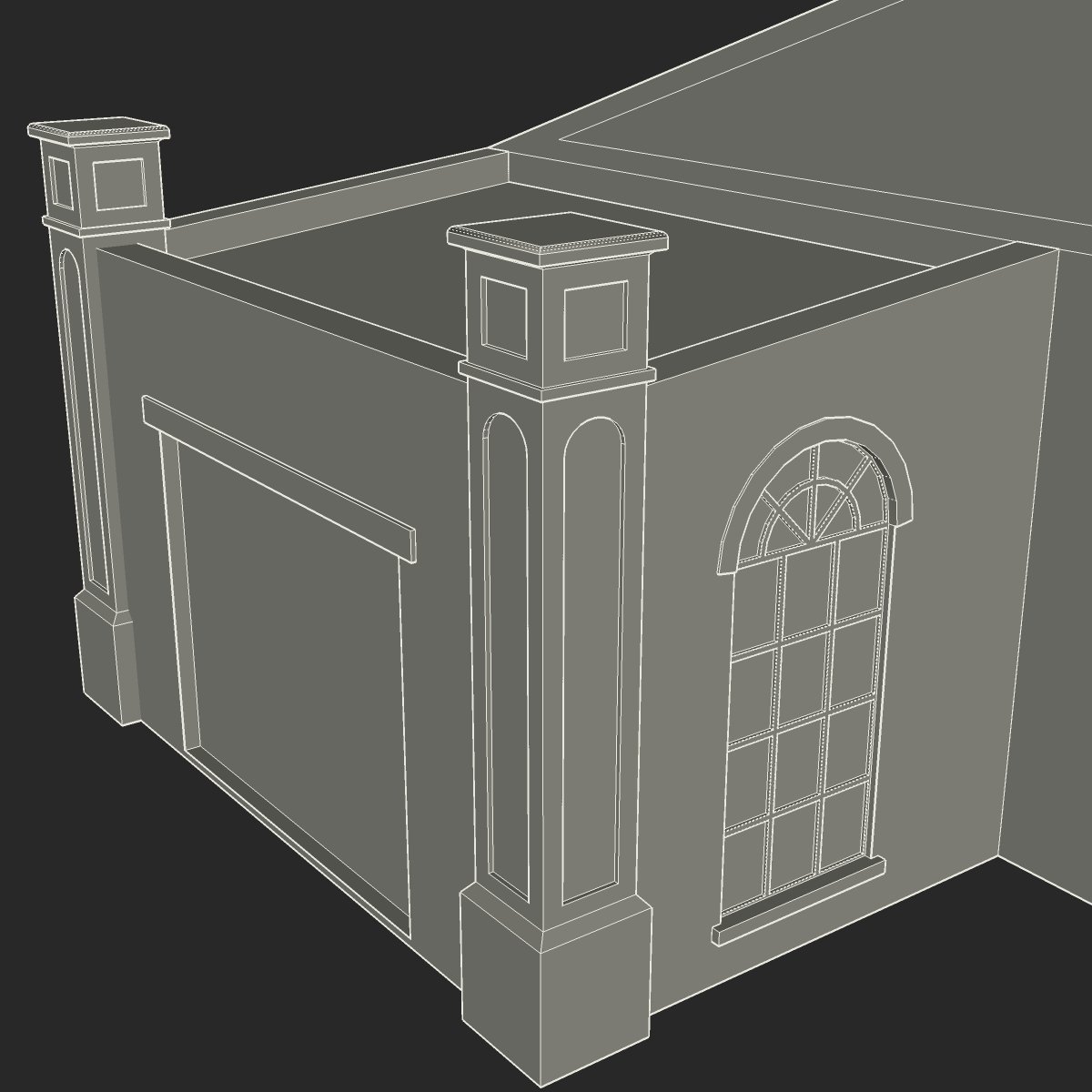 old factory 3D Model in Buildings 3DExport