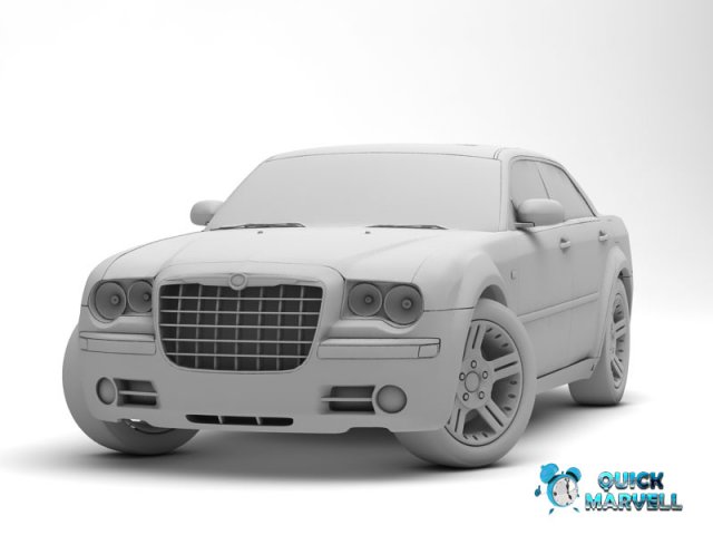 chrysler 300 3D Model in Sedan 3DExport