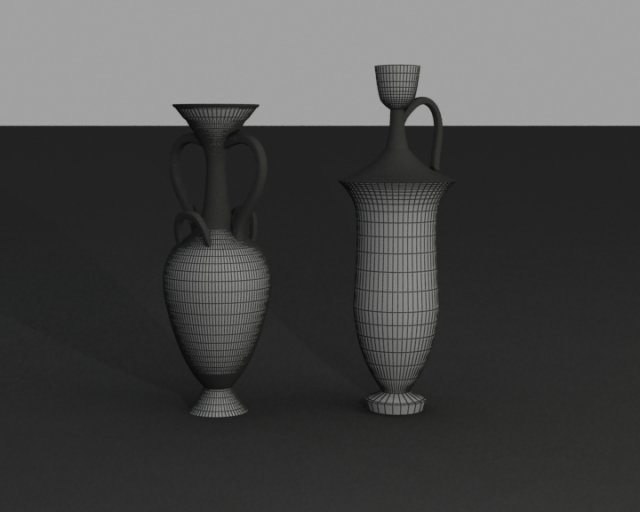 ancient greek vase 3D Model in Household Items 3DExport