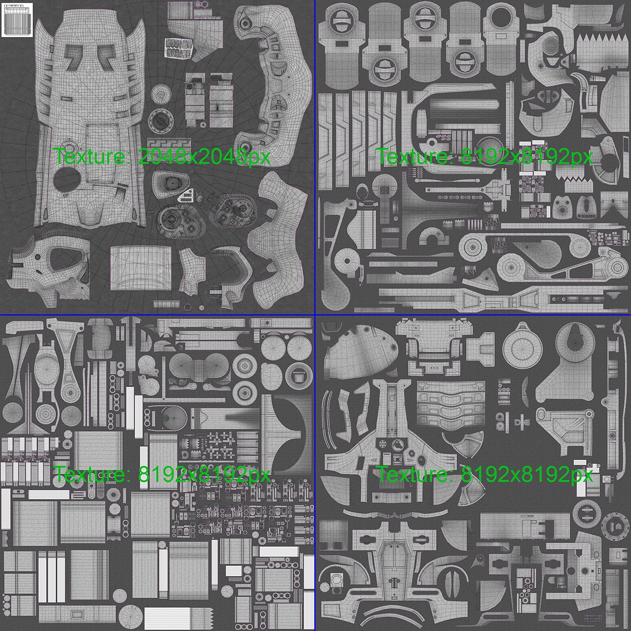Terminator Endoskeleton Blueprints