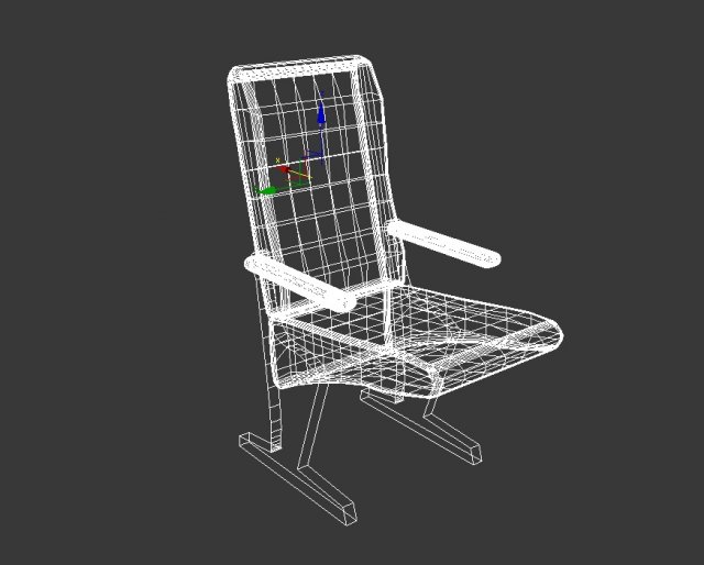 hall chair 3D Model in Chair 3DExport