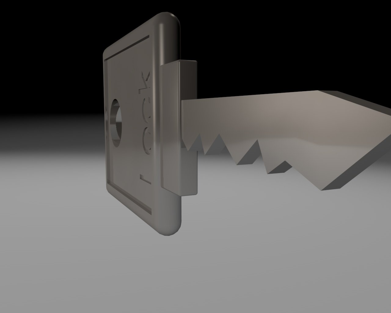 Key and Lock 3D Model in Miscellaneous 3DExport