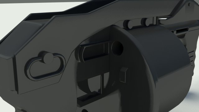 striker shotgun 3D Model in Shotguns 3DExport