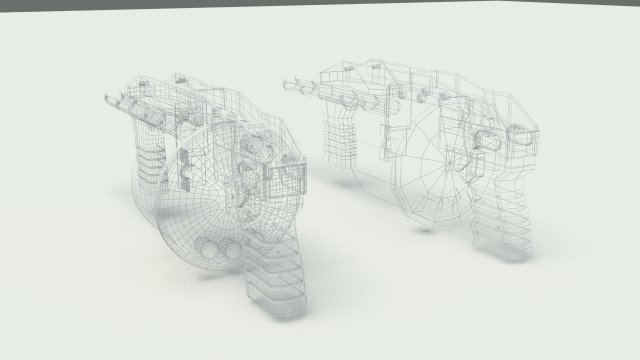 striker shotgun 3D Model in Shotguns 3DExport