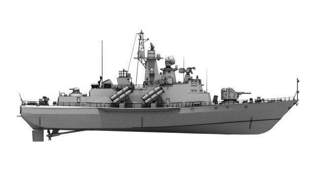 tarantul class corvettes 3D Model in Battleship 3DExport