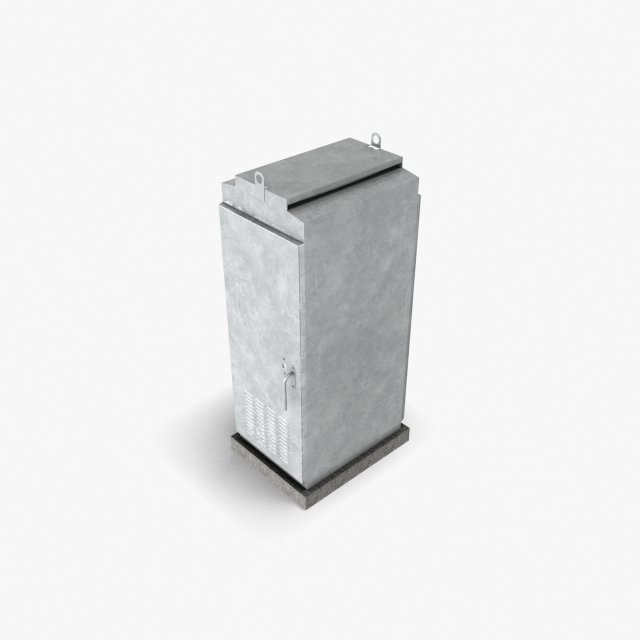Electrical Box 003 3D Model in Environment 3DExport