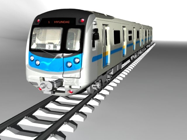 subway rolling stock 3D Model in Train 3DExport