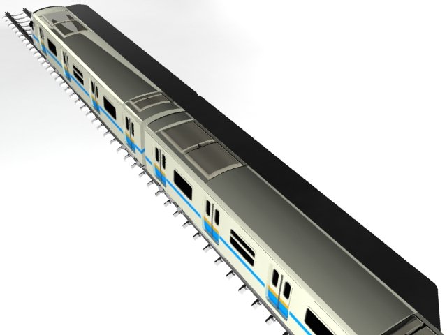subway rolling stock 3D Model in Train 3DExport