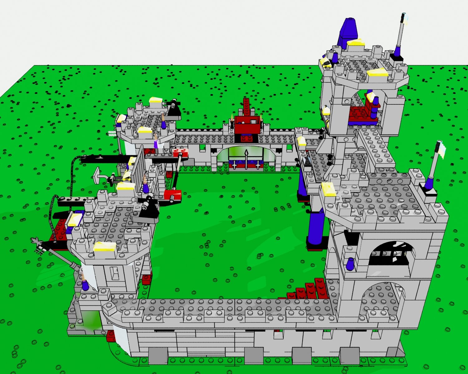 lego castle 3D Models in Other 3DExport