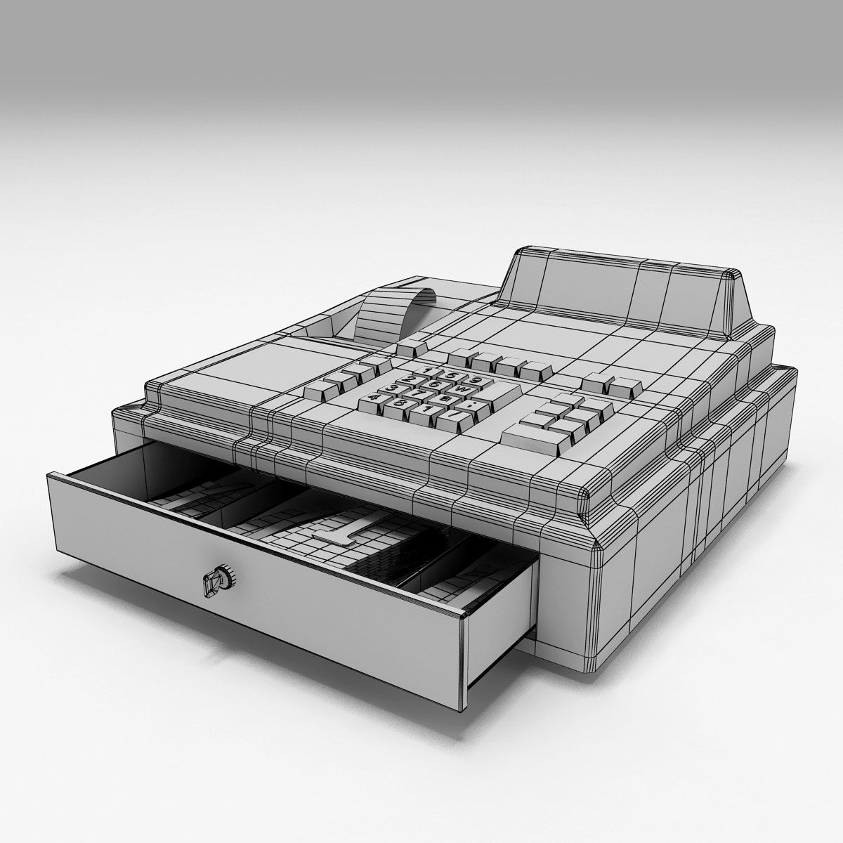 cash register 3D Models in Machines 3DExport