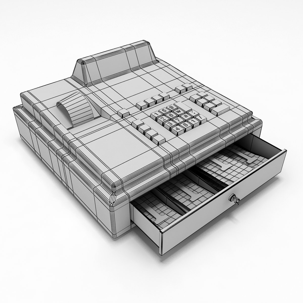 cash register 3D Models in Machines 3DExport