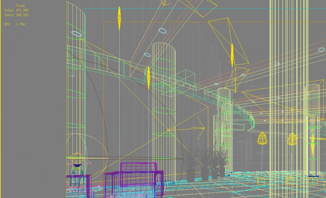 lobby space 199 3D Model in Lobby 3DExport