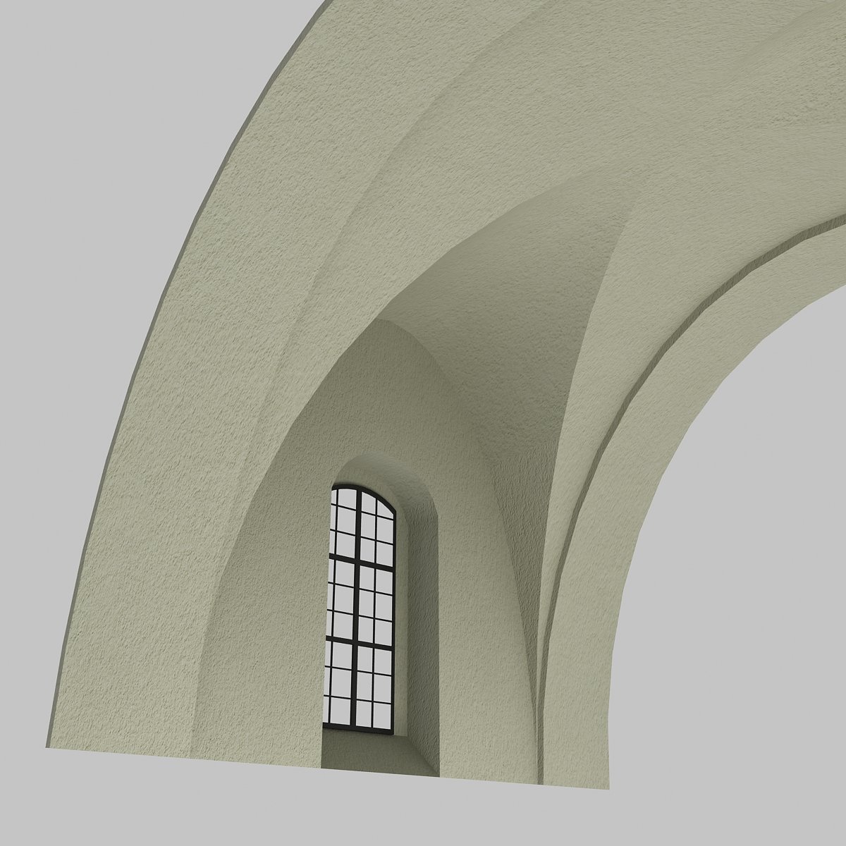 Cross vault 3D Model in Miscellaneous 3DExport