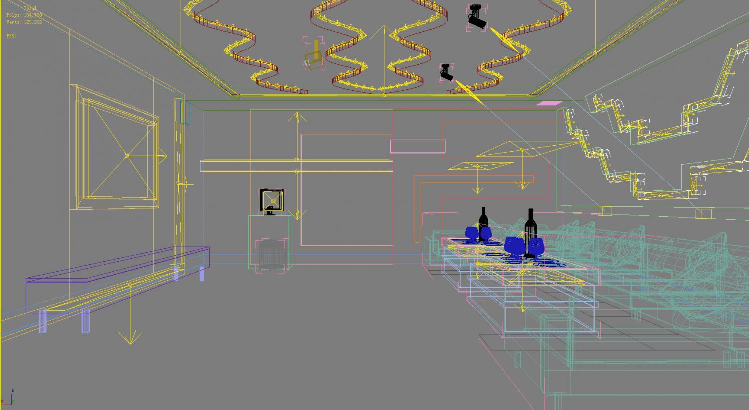 bar 008 3D Models in Bar 3DExport