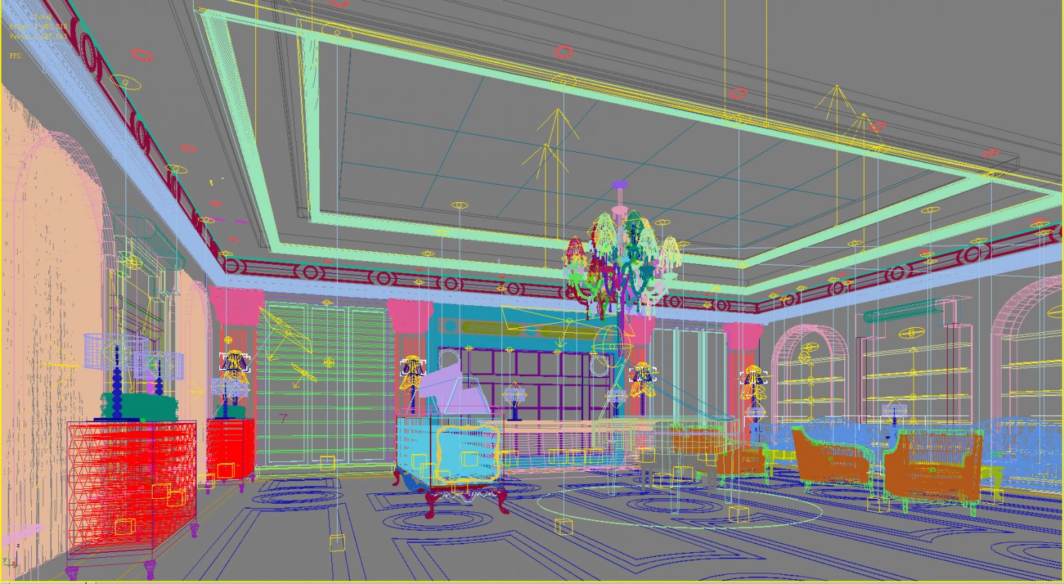 lobby 003 3D Models in Lobby 3DExport