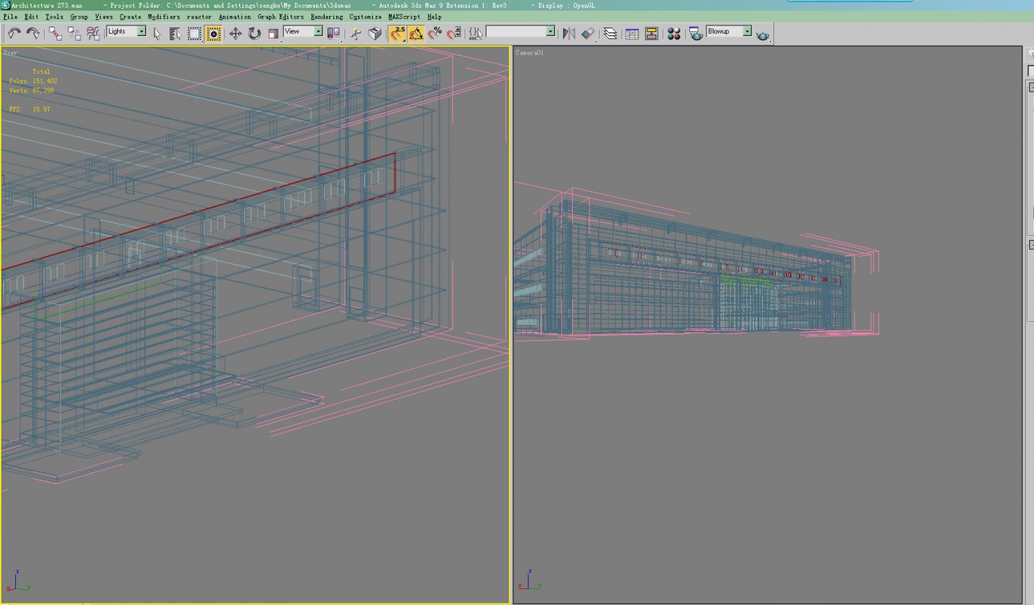 architecture 273 3D Model in Buildings 3DExport