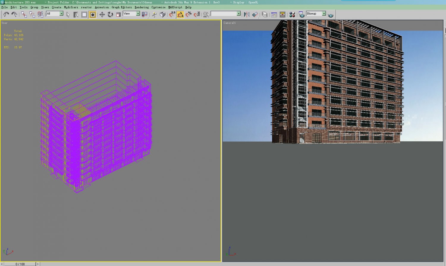 architecture 283 3D Model in Buildings 3DExport
