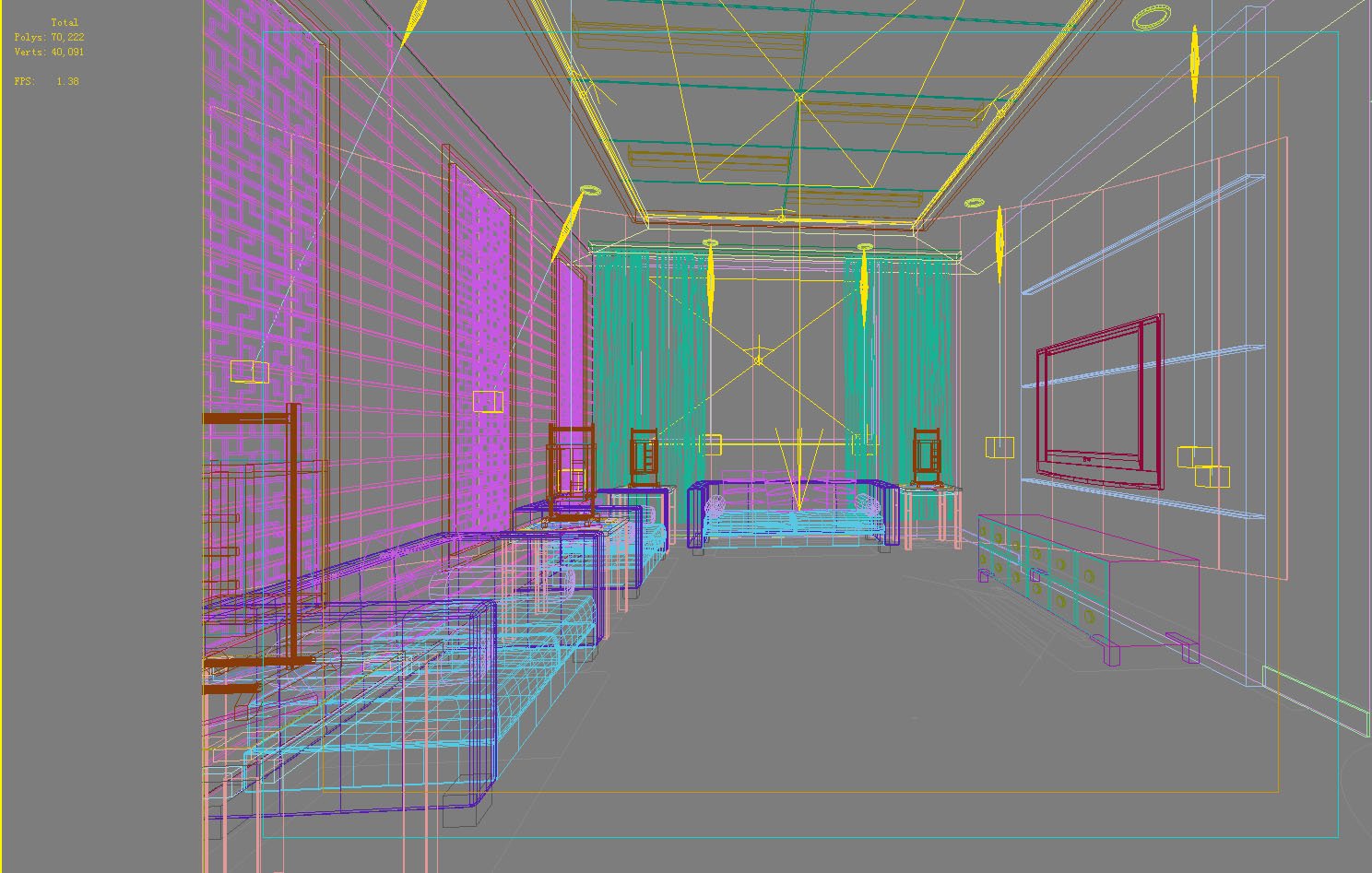 reception space 019 3D Models in Office 3DExport