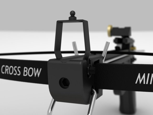 hand crossbow 3D Model in Projectiles 3DExport