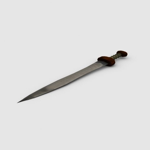 gladius roman sword 3D Model in Melee 3DExport