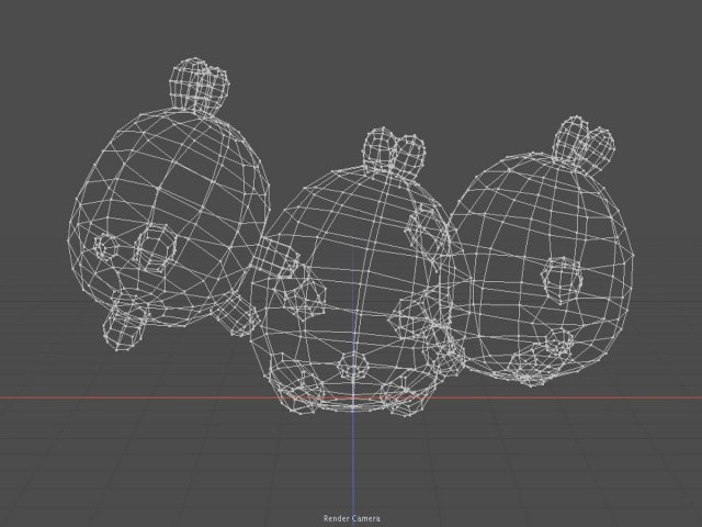 Bunny kawaii 3D Model in Toys 3DExport