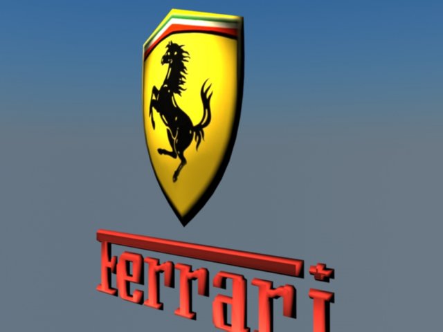 ferrari logo 3D Model in Other 3DExport