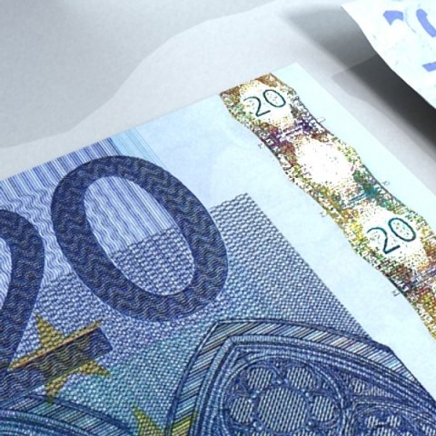 european paper money collection 3D Model in Household Items 3DExport