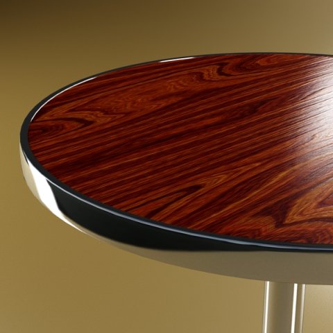 bar table 3D Model in Table 3DExport