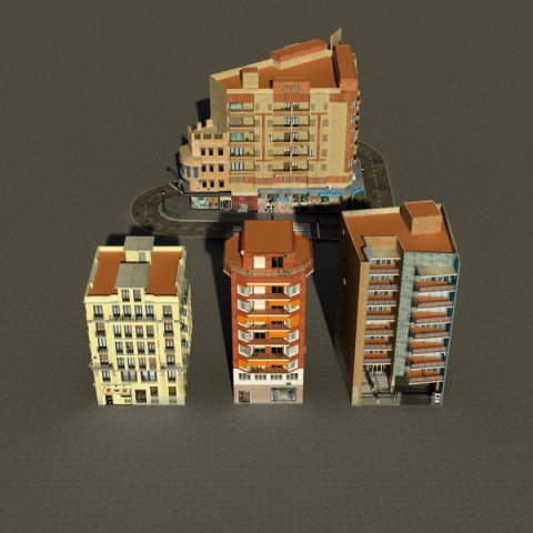 3d models building collection 49 52 3D Model in Buildings 3DExport