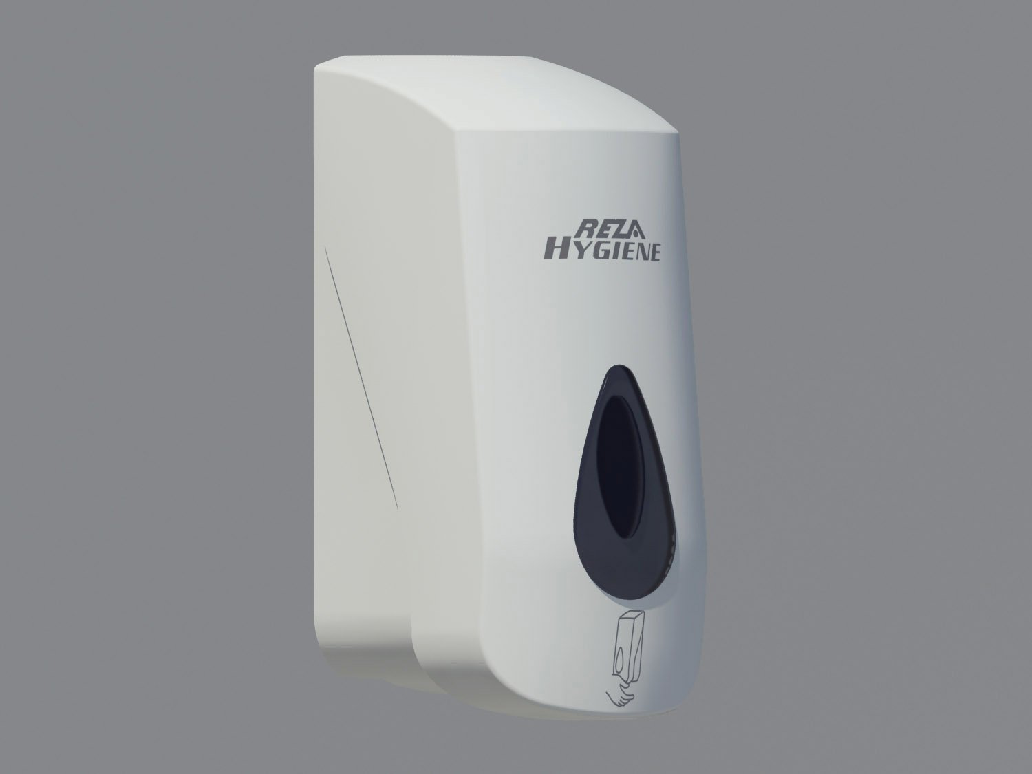 ReZa Hygiene Toilet Sanitation Set 3D Model in Bathroom 3DExport