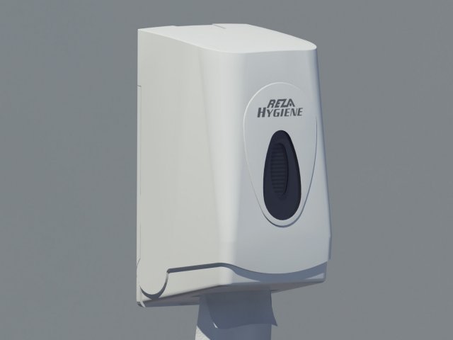 reza hygiene toilet sanitation set 3D Model in Bathroom 3DExport