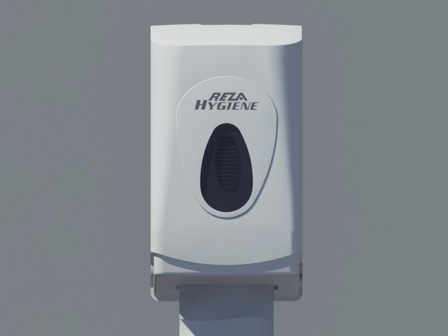 reza hygiene toilet sanitation set 3D Model in Bathroom 3DExport