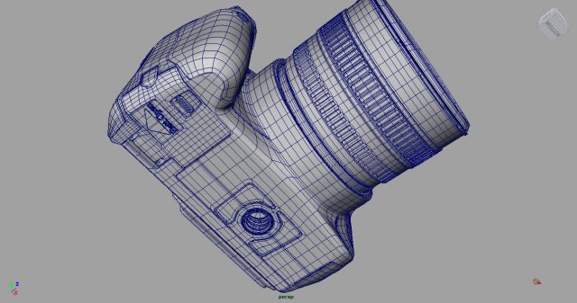 canon 3D Model in Photo 3DExport